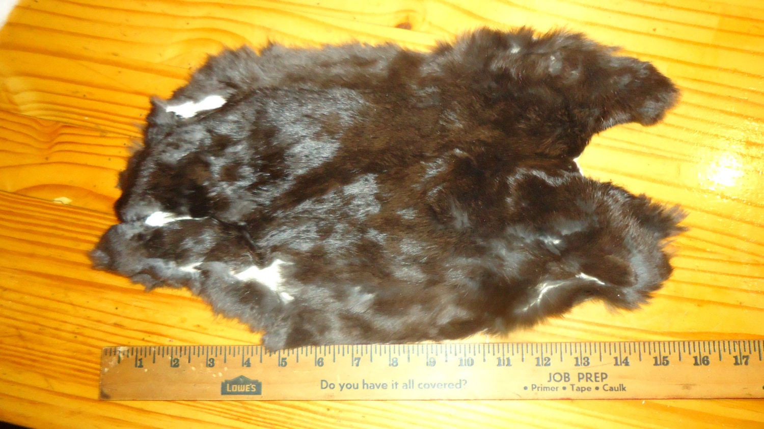 Rabbit Hide 10-10 by AlaskaSpiritCrafts on Etsy