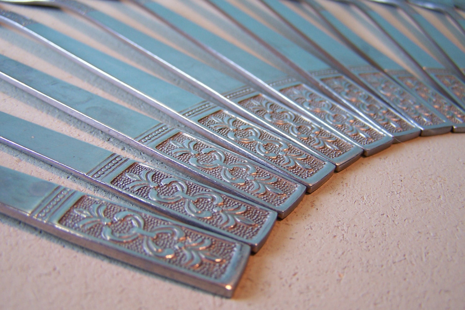 Vintage Customcraft Stainless Steel Flatware 41 Piece Set – Haute Juice