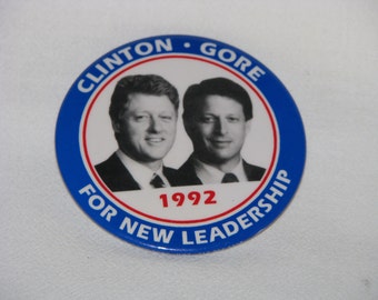 Popular items for clinton gore on Etsy