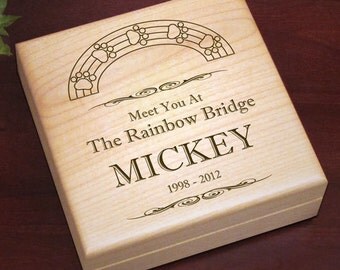 Rainbow bridge card | Etsy