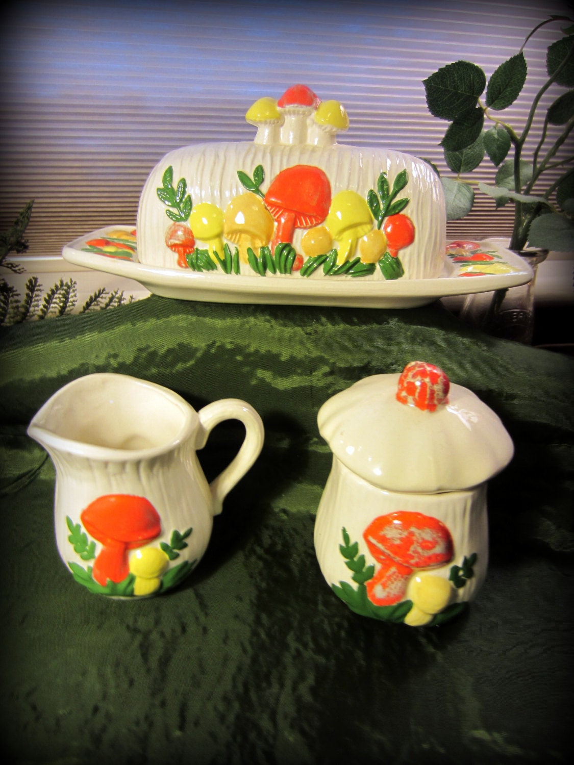 Mushroom Ceramic 3 Piece Kitchen Set – Haute Juice
