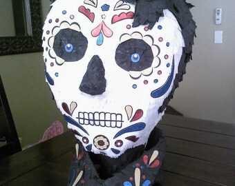 Sugar skull pinata | Etsy