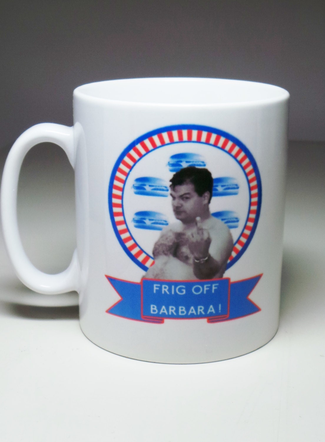 SALE Randy Frig off Barbara Trailer Park Mug by kookieBazaar