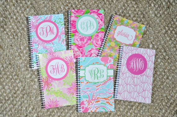 Monogrammed Personalized Palm Beach Journal Notebook
