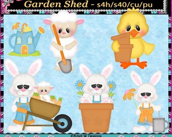 Bunny village | Etsy