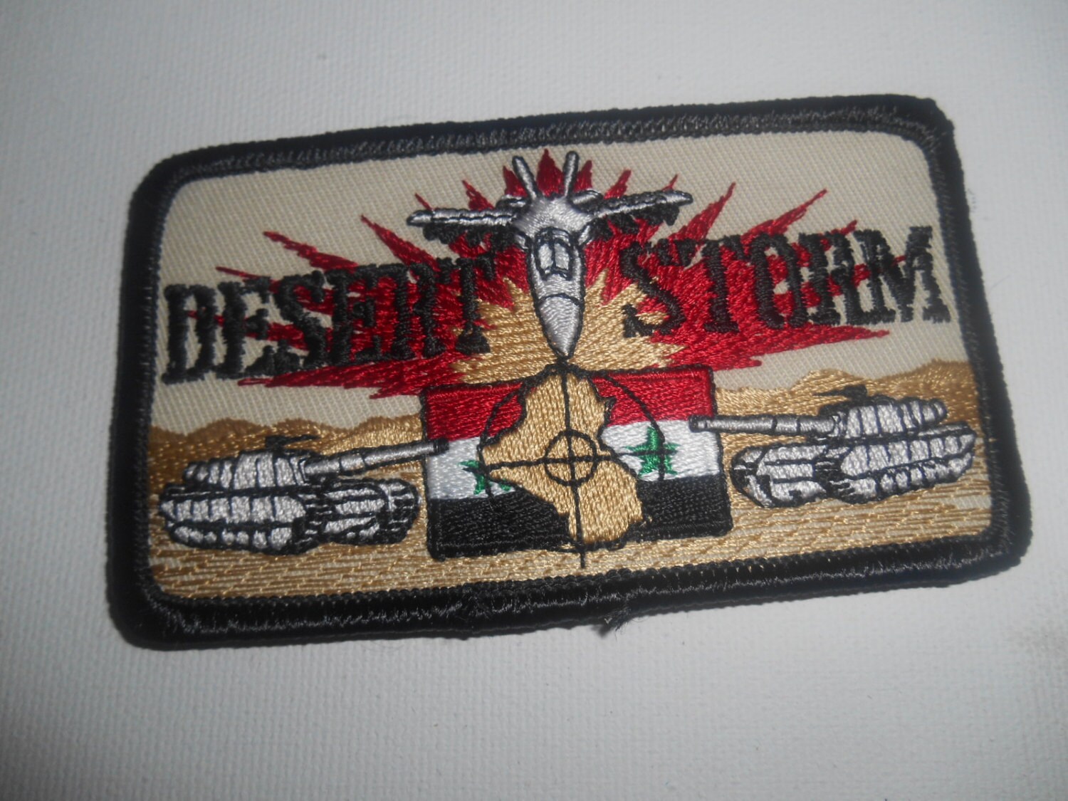 One Vintage 1991 Desert Storm Military Patch – Haute Juice