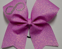 Popular items for infinity cheer bow on Etsy