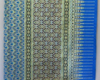 Popular items for border print fabric on Etsy