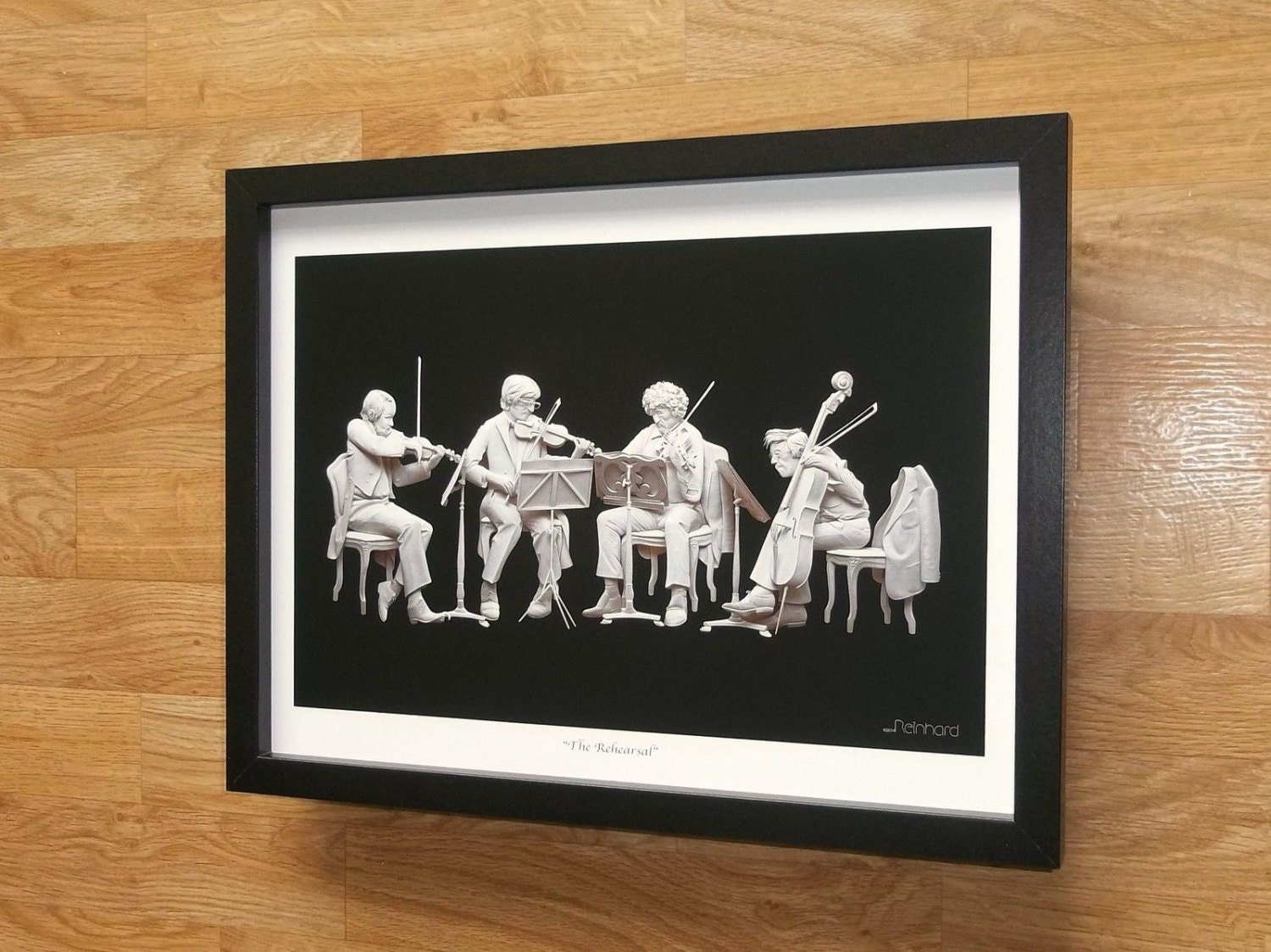 Rehearsal by Reinhard Reinhard print framed by PrintsandPostersCo