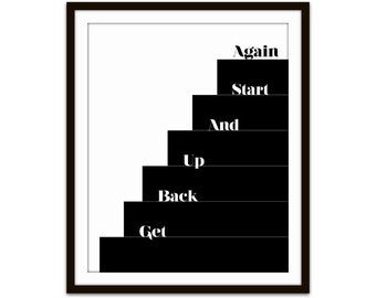 Office Decor, Office Art Print, Office Motivational Art, Positive Art ...