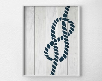 Rope wall art | Etsy