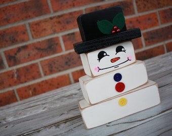 Stackable snowman | Etsy