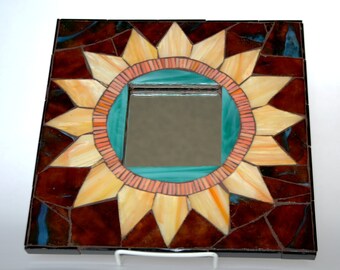 Popular items for sunflower mirror on Etsy