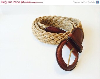 Popular items for braided rope belt on Etsy