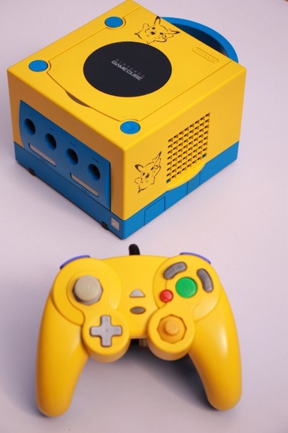 Nintendo GameCube Custom pokemon pikachu by retrospective22