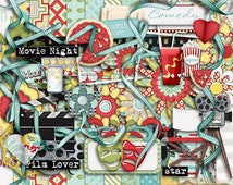 Popular items for movie clip art on Etsy