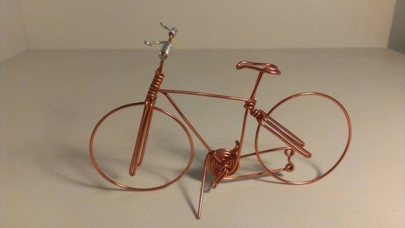 hand made wire bicycle