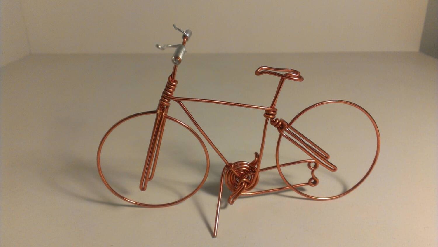 hand made wire bicycle