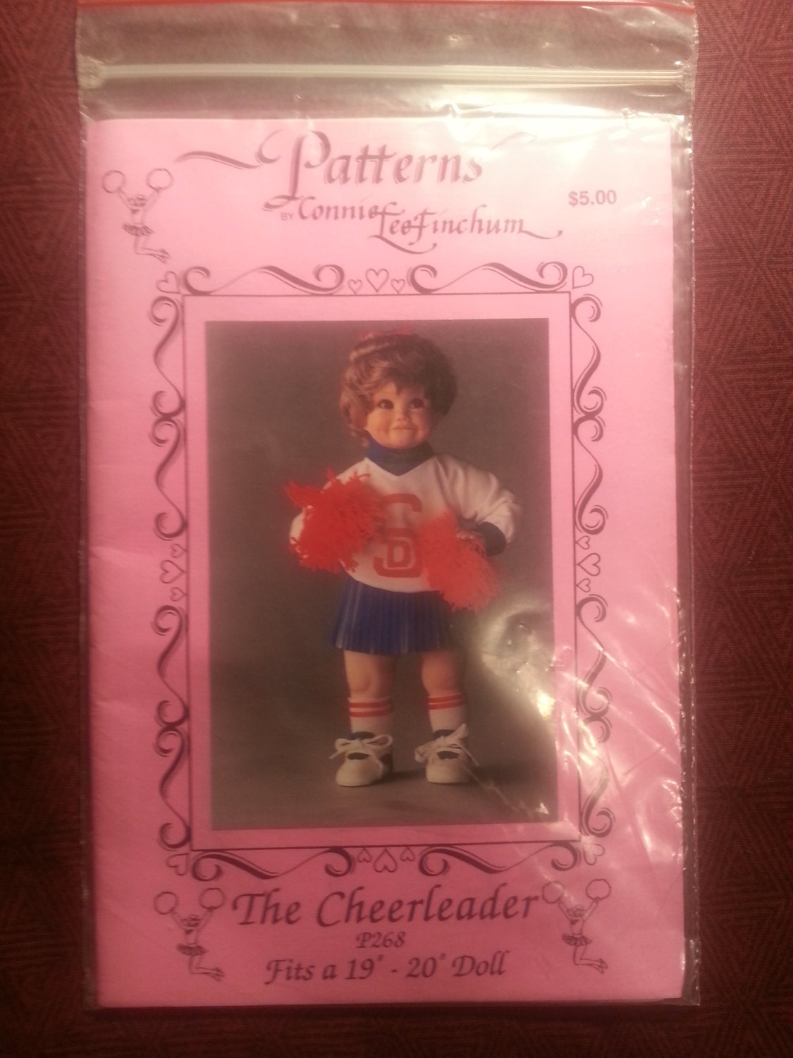 Uncut 1993 Connie Lee Finchum Sewing Pattern, P268! The Cheerleader ...