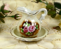 Popular items for pitcher basin on Etsy