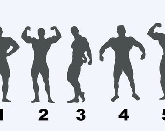 Manly stickers | Etsy