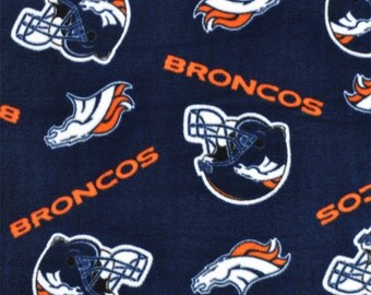 Unique denver bronco fabric related items | Etsy