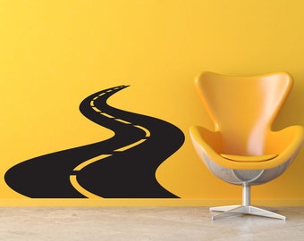 Highway wall decal | Etsy