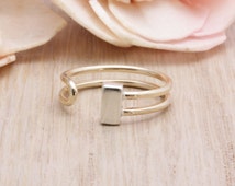 Popular items for gold bow ring on Etsy