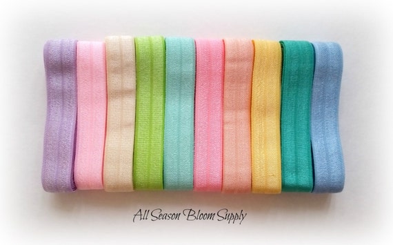 10 Yards Pastel Colors Theme FOE Spring Grab Bag Solid