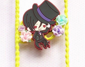 Sebastian Michaelis Black Butler phone case decoden for iPhone, Samsung ...