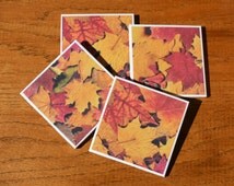 Popular items for leaf coasters on Etsy