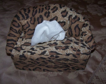 Bed Shaped Tissue Box Cover 2 Matching Pillows by oldspoolmom
