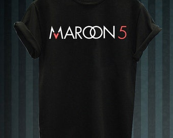 Popular items for maroon 5 shirts on Etsy