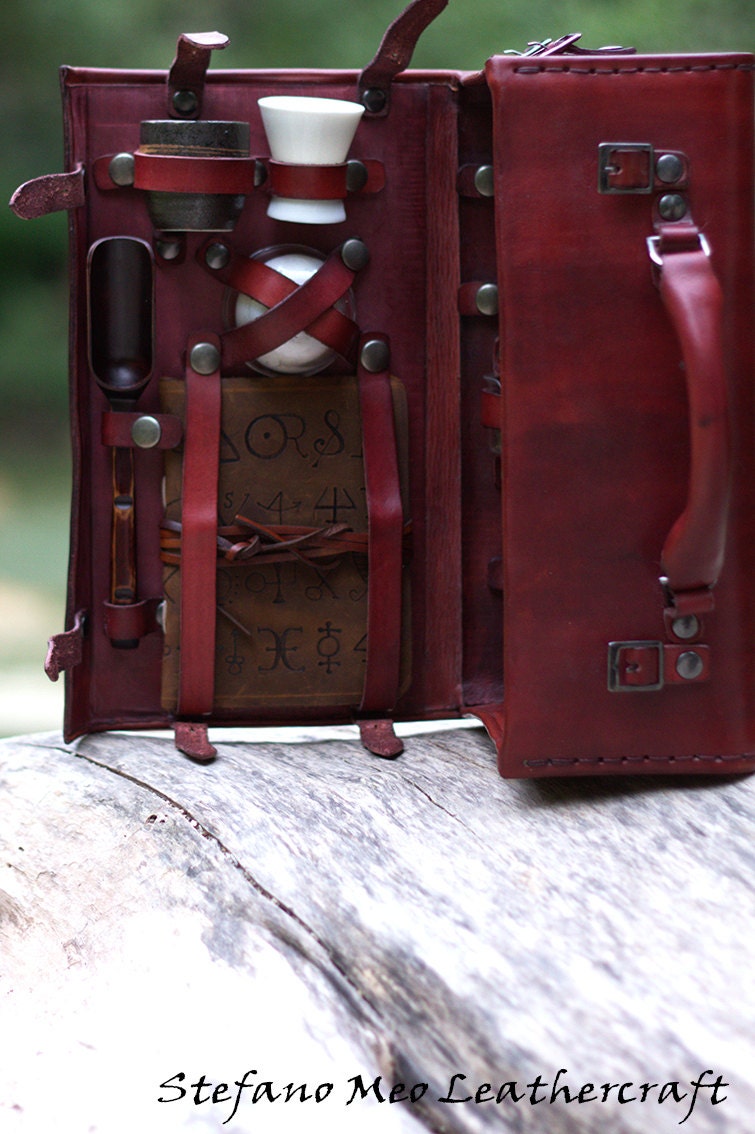 LARP Alchemist kit Portable Alchemic lab