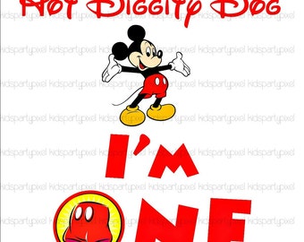 Hot diggity dog | Etsy