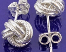 Popular items for knot earrings on Etsy