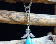 Popular items for angel keyring on Etsy