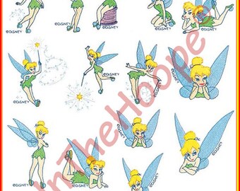 Tinkerbell Machine Embroidery Designs 4x4 hoop PES HUS JEF Instant ...