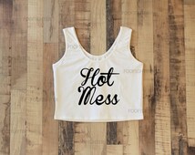 Popular items for hot mess shirt on Etsy