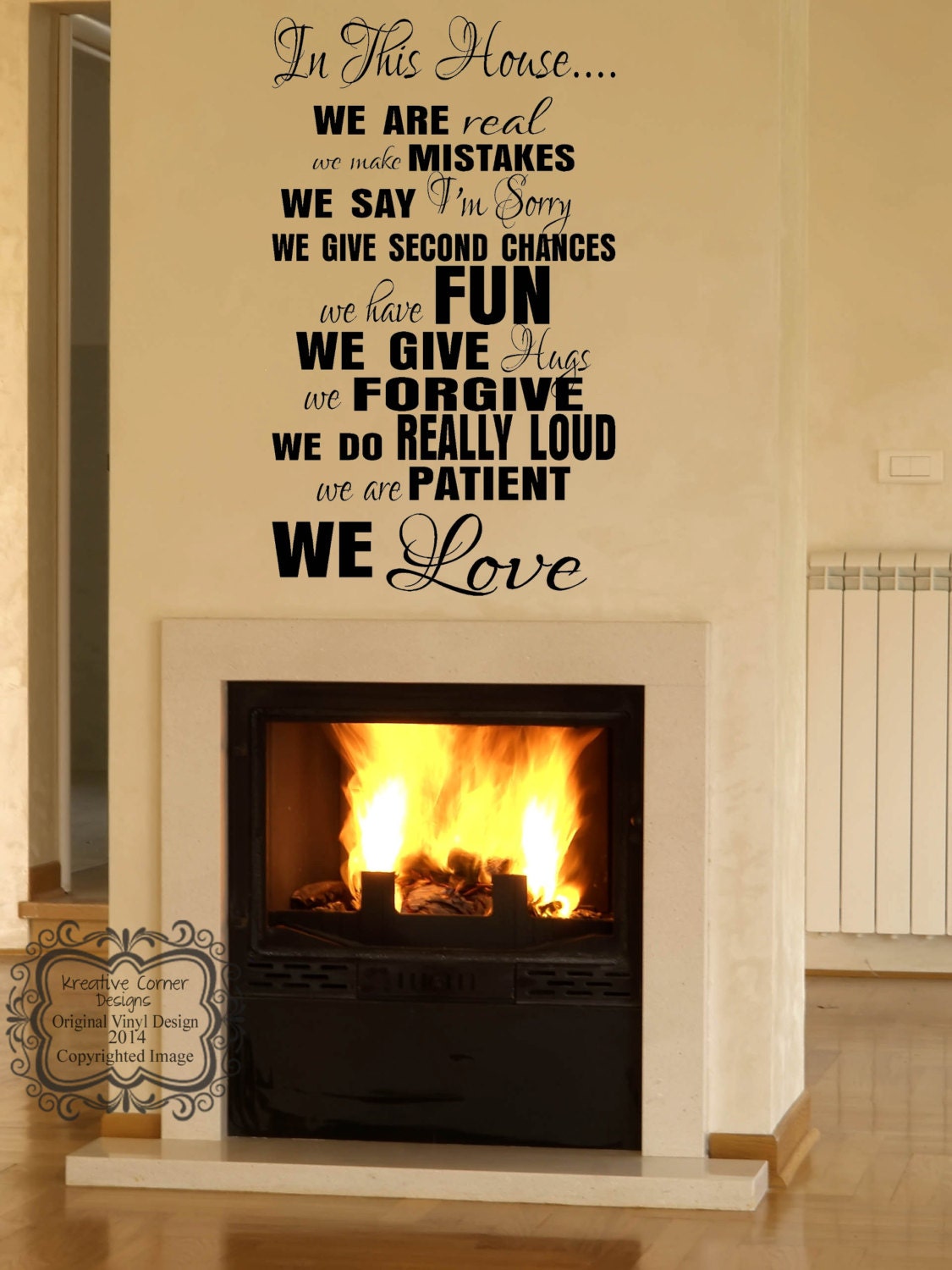 In This House... Wall Decal
