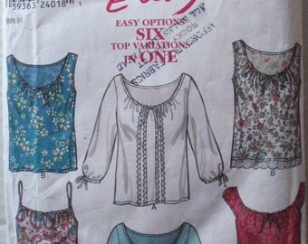 Peasant top pattern | Etsy