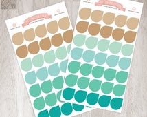 Popular items for teardrop stickers on Etsy