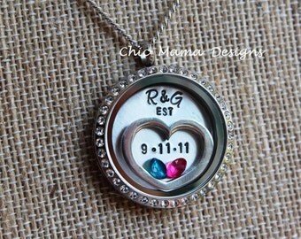 Popular items for couples locket on Etsy