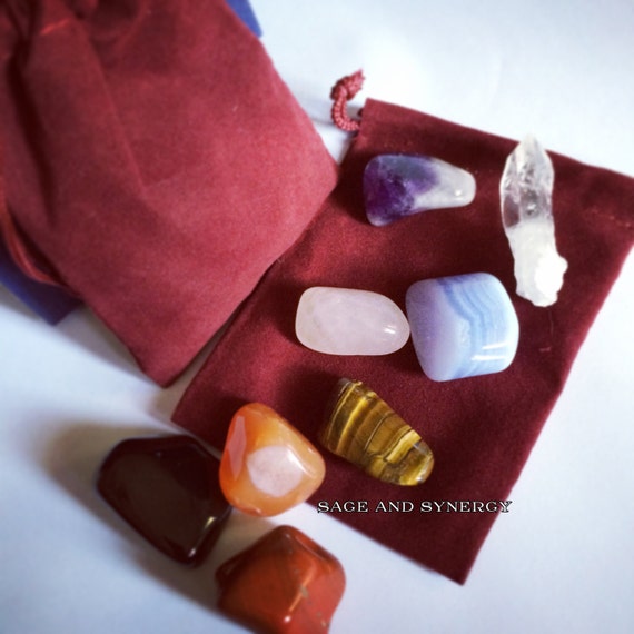Deluxe Chakra Healing Kit Chakra Healing Crystal Healing Reiki