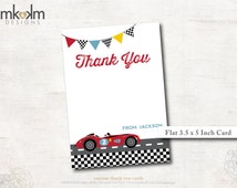 Popular items for race car thank you on Etsy
