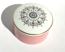 Popular items for porcelain powder box on Etsy