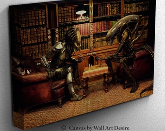 Unique alien vs predator related items | Etsy