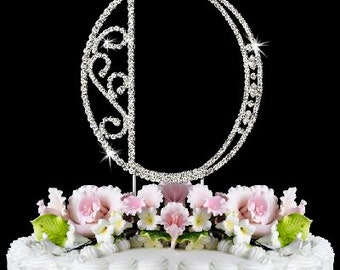 Letter o cake topper | Etsy