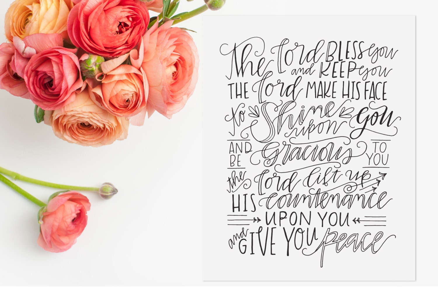 benediction digital download print // by threeletterbirds on Etsy