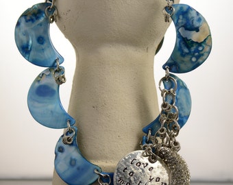 Blue moon jewelry | Etsy